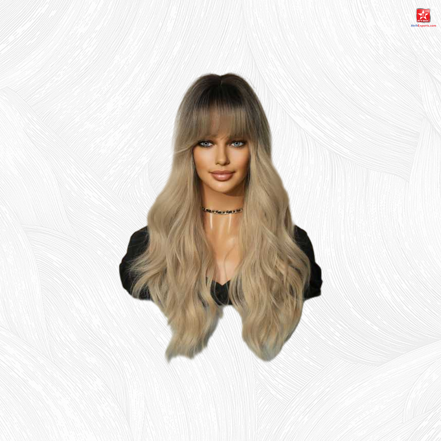 China Blonde curly highlight wig manufacturers, Blonde curly highlight ...